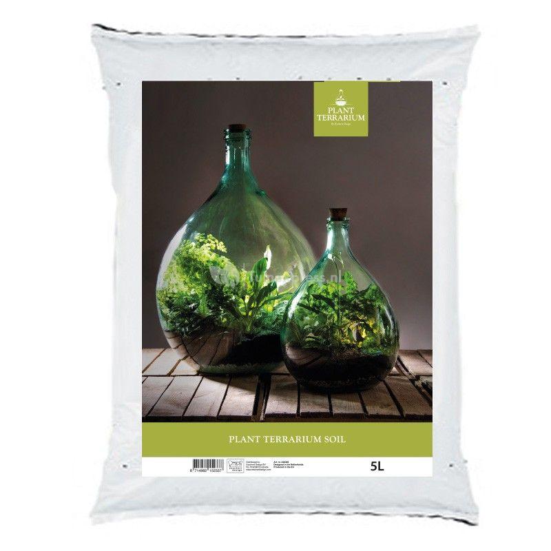 Esschert Design Halfopen terrarium fles M 6L 19x19x32 cm | Plantenwinkel.nl